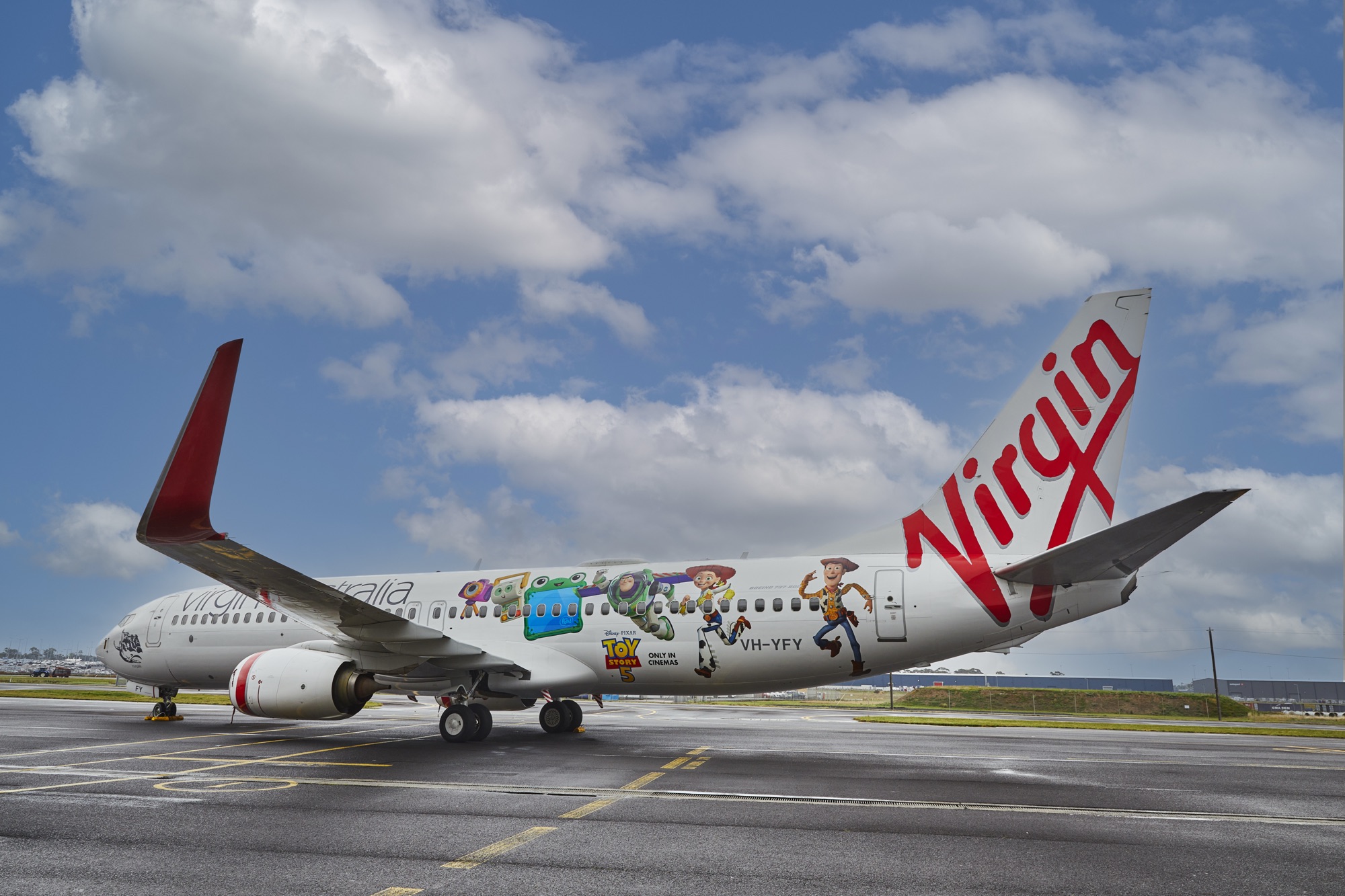 Virgin Australia Unveils New Toy Story 5 Plane Ahead of Movie Release ...